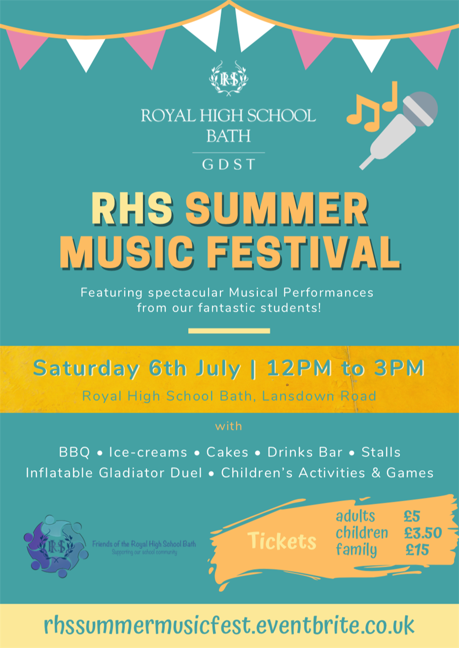 Upcoming Events — Royal High School Bath